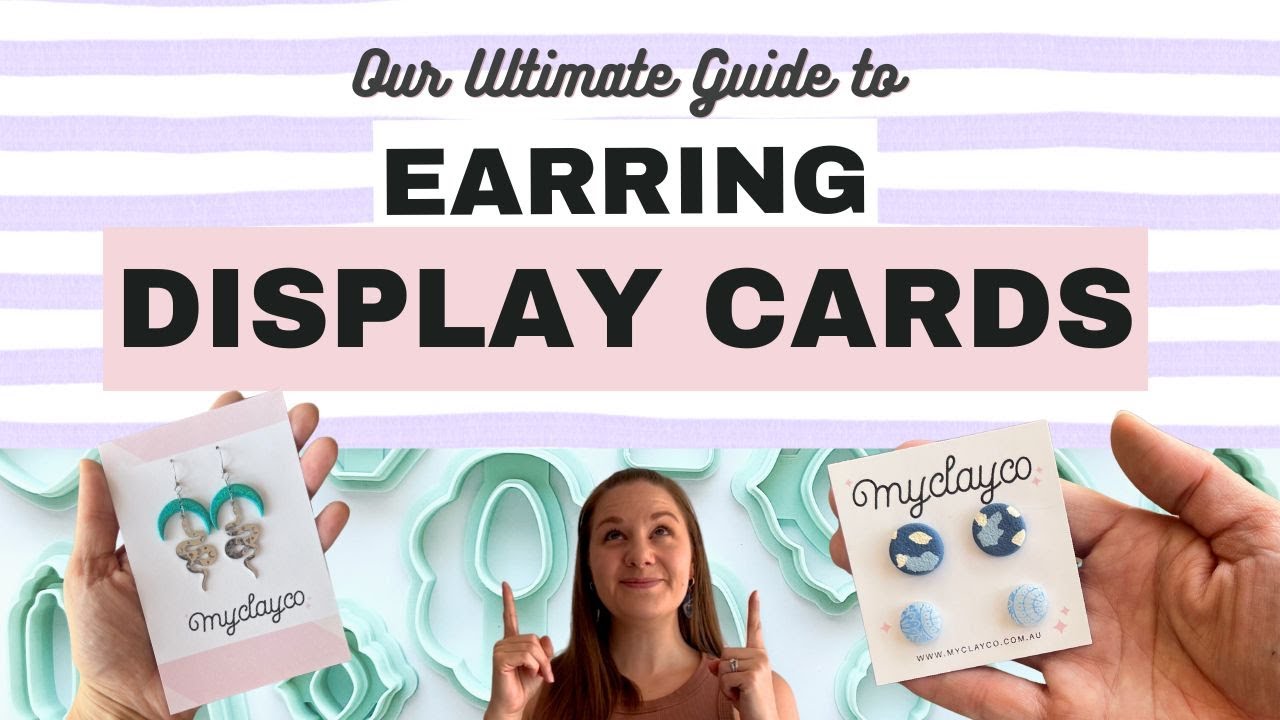 Earring Display Cards - Our Ultimate Tutorial Guide! - YouTube