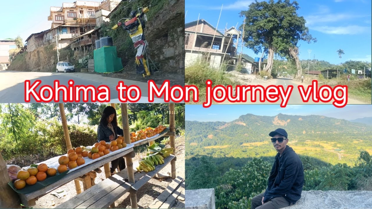 Kohima to Mon Town road 🛣️ travel vlogs 🛻 #travel #travelvlog ...
