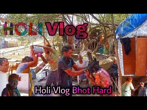 Holi Celebration Ever Holi 🌈 2022 Holi Vlog Best Holi Puri Family Ke ...