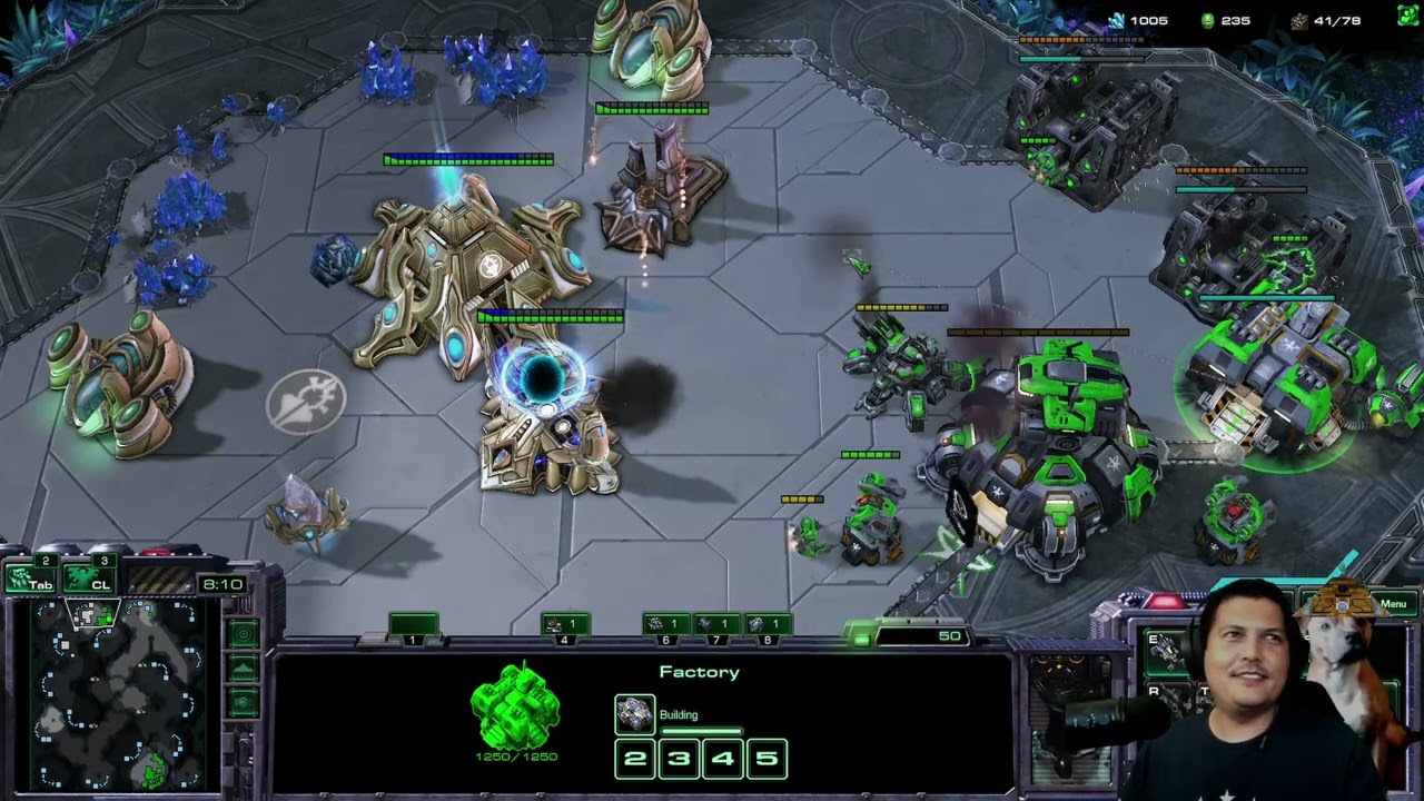 StarCraft 2 Terran vs Protoss Tank you for your support. - YouTube