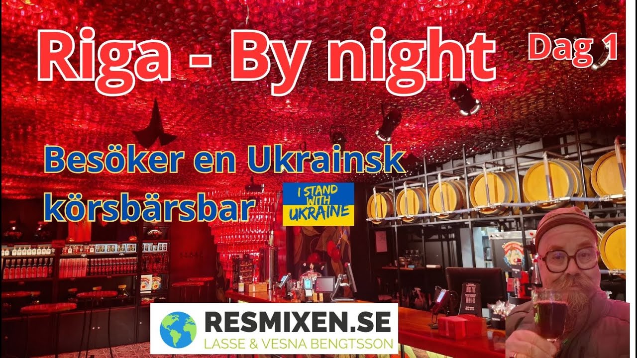 Riga by night med Lasse Bengtsson - Häng med ! Mat o dryck o härlig ...