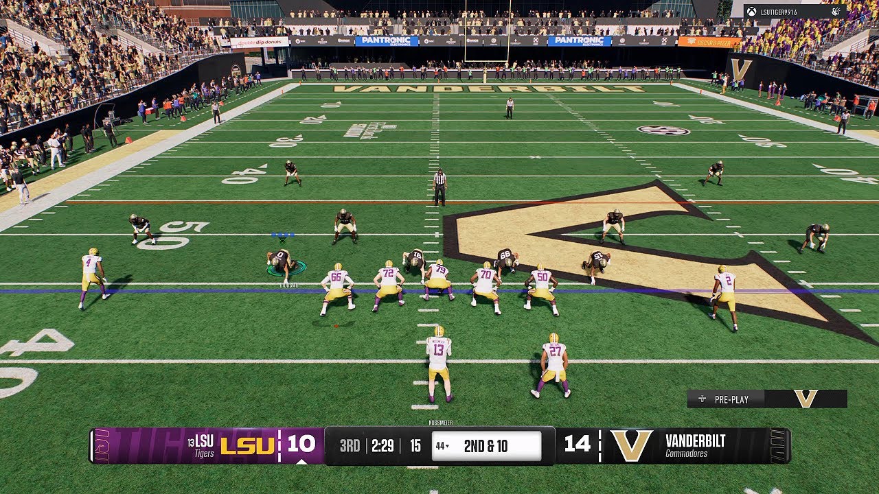 College Football 25 - LSU vs Vanderbilt (Online Ranked) - YouTube