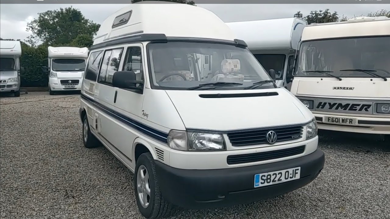 Autosleeper Topaz - VW T4 2.4 Diesel (5 Cylinder) Camper van ...