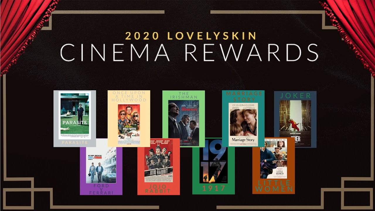 LovelySkin's Cinema Rewards 2020 - YouTube