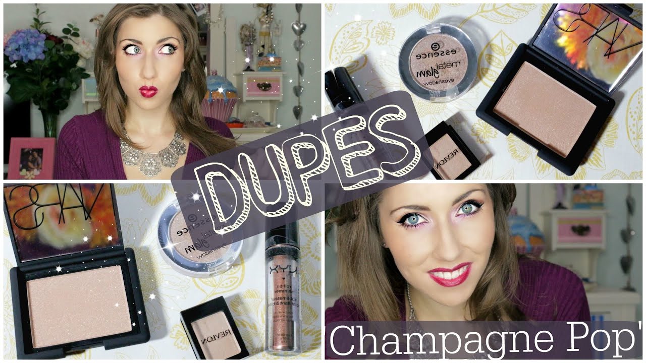 Jaclyn Hill Champagne Pop Dupes | Drugstore and High End | BECCA - YouTube