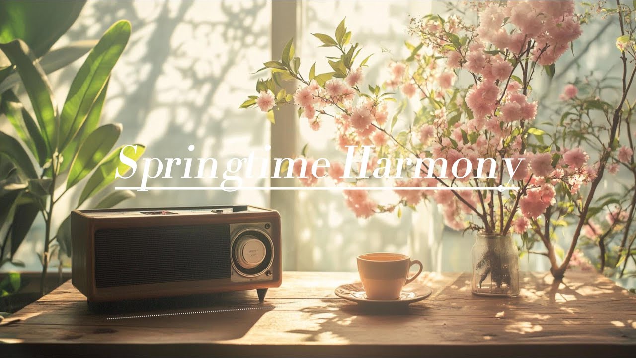 Spring Bloom Vibes: Cozy Lofi Beats for Relaxing and Studying - YouTube