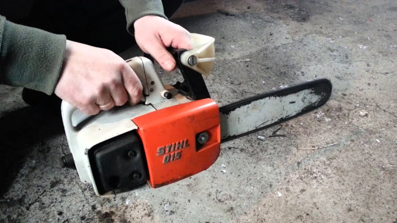 Stihl 015 - YouTube