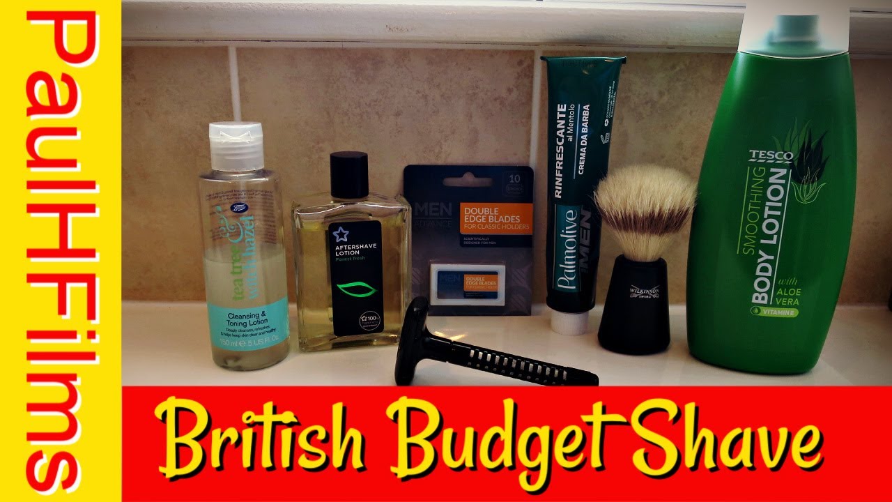 British Budget Shave and a (10min shave challenge) *Tagged* - YouTube