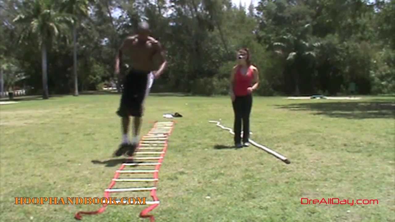Lateral Speed/Ladder Hop Drill - Single-Double Leg Quickness | Dre ...