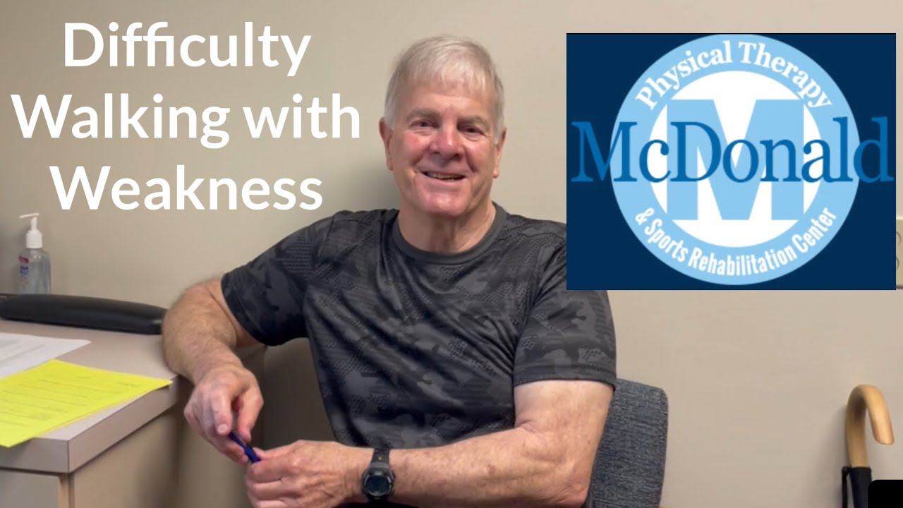 Testimonial: Difficulty Walking with Weakness - YouTube