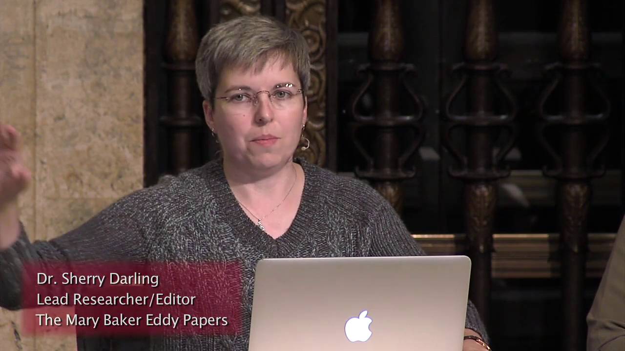 Dr. Sherry Darling on The Mary Baker Eddy Papers Pilot Project - YouTube