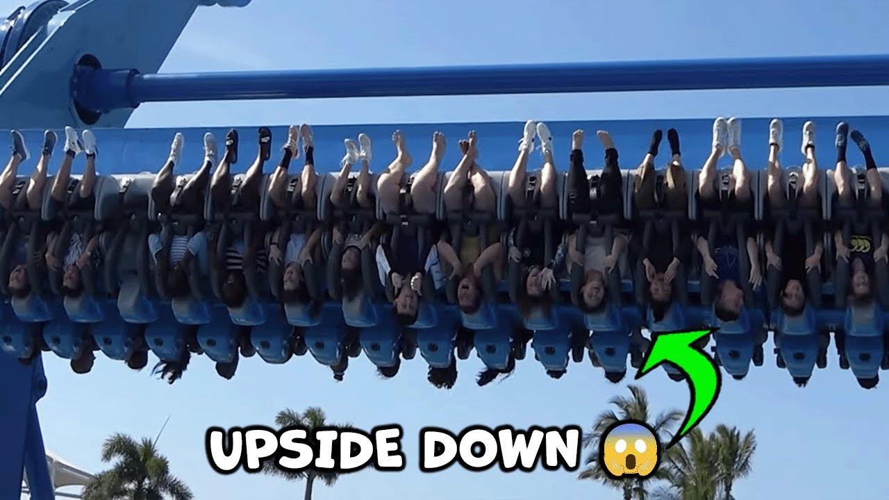 Vortex Thrill Ride at Sea World Gold Coast, Australia - YouTube