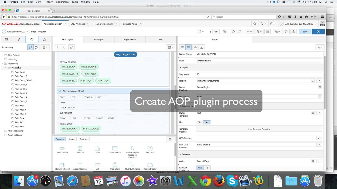 AOP Creating xlsx template - YouTube