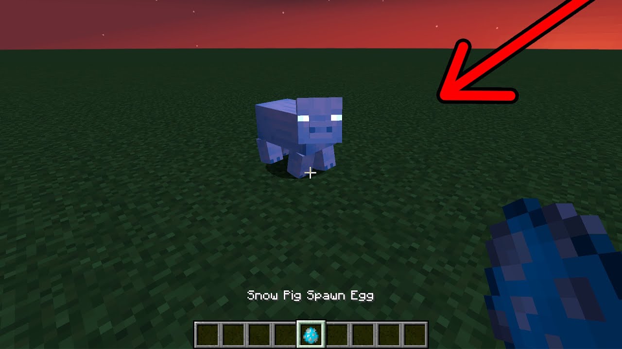 strange pig in minecraft - YouTube