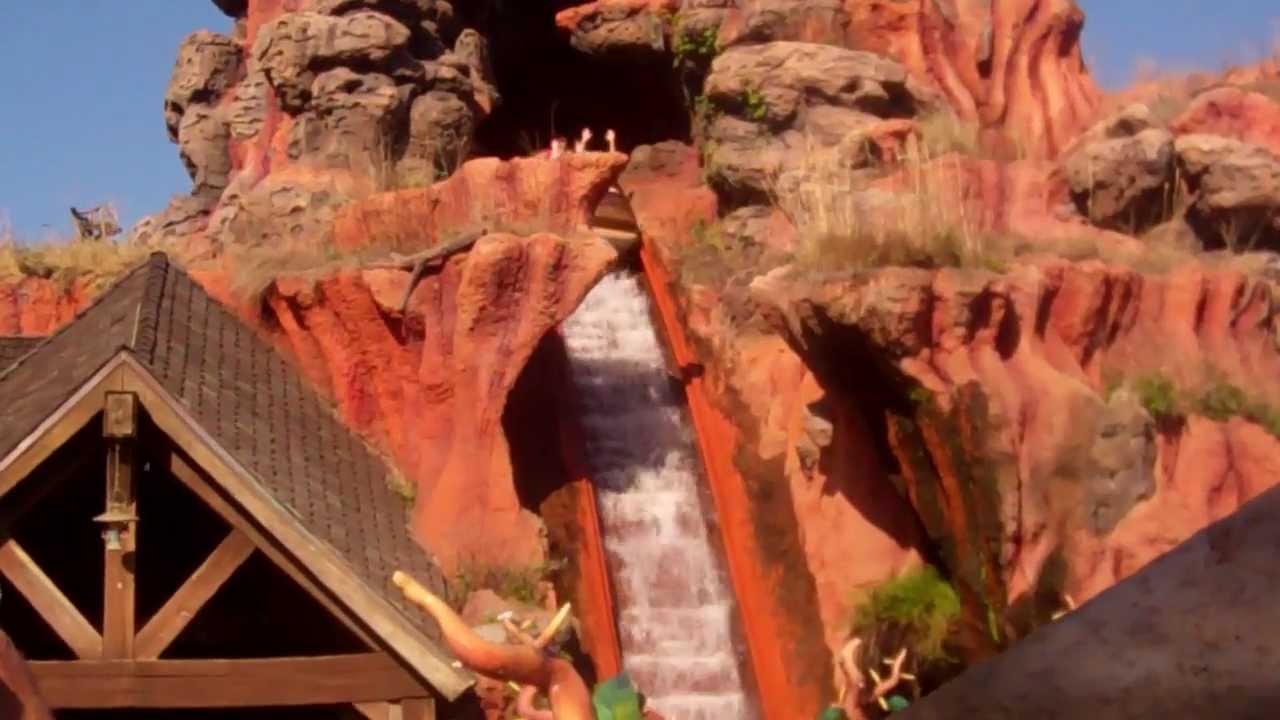Splash Mountain Drop (HD) - DisneyWorld Florida - YouTube
