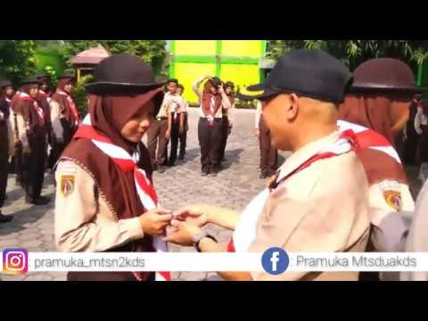 Pelantikan Penggalang Ramu dan Rakit MTs Negeri 2 Kudus