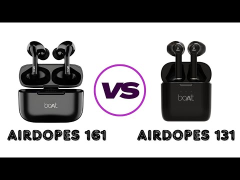 Which is best earbuds | Boat airdopes 131 vs 161 Comparison & Details