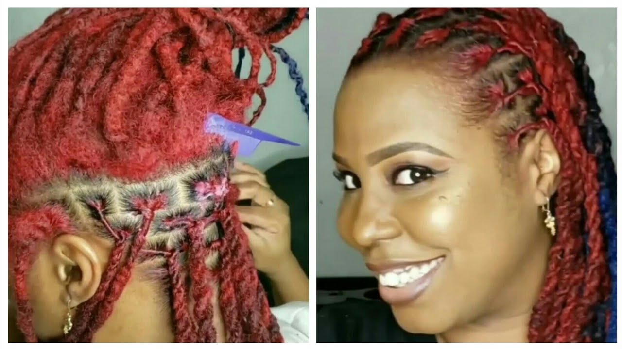 Self Loc Retwist | Two Strand Twist By Gifted Hands - YouTube