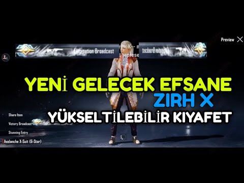 TR'DE İLK YENİ GELECEK YÜKSELTİLEBİLİR KIYAFET BELLİ OLDU EFSANE PUBG MOBİLE #pubgmobile #pubg