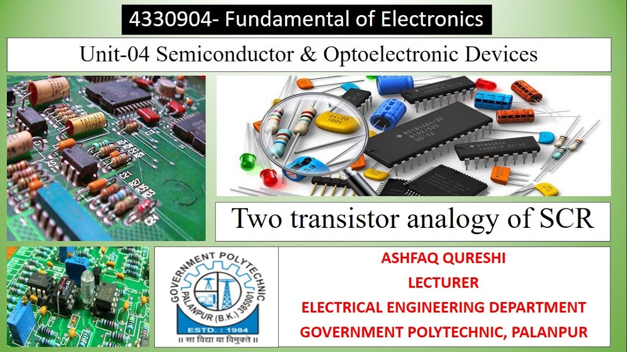 Two Transistor Analogy of SCR - YouTube
