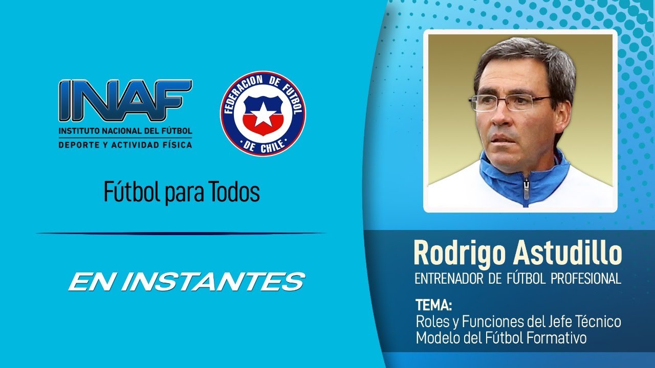 "FÚTBOL PARA TODOS" Invitado: Rodrigo Astudillo. - YouTube