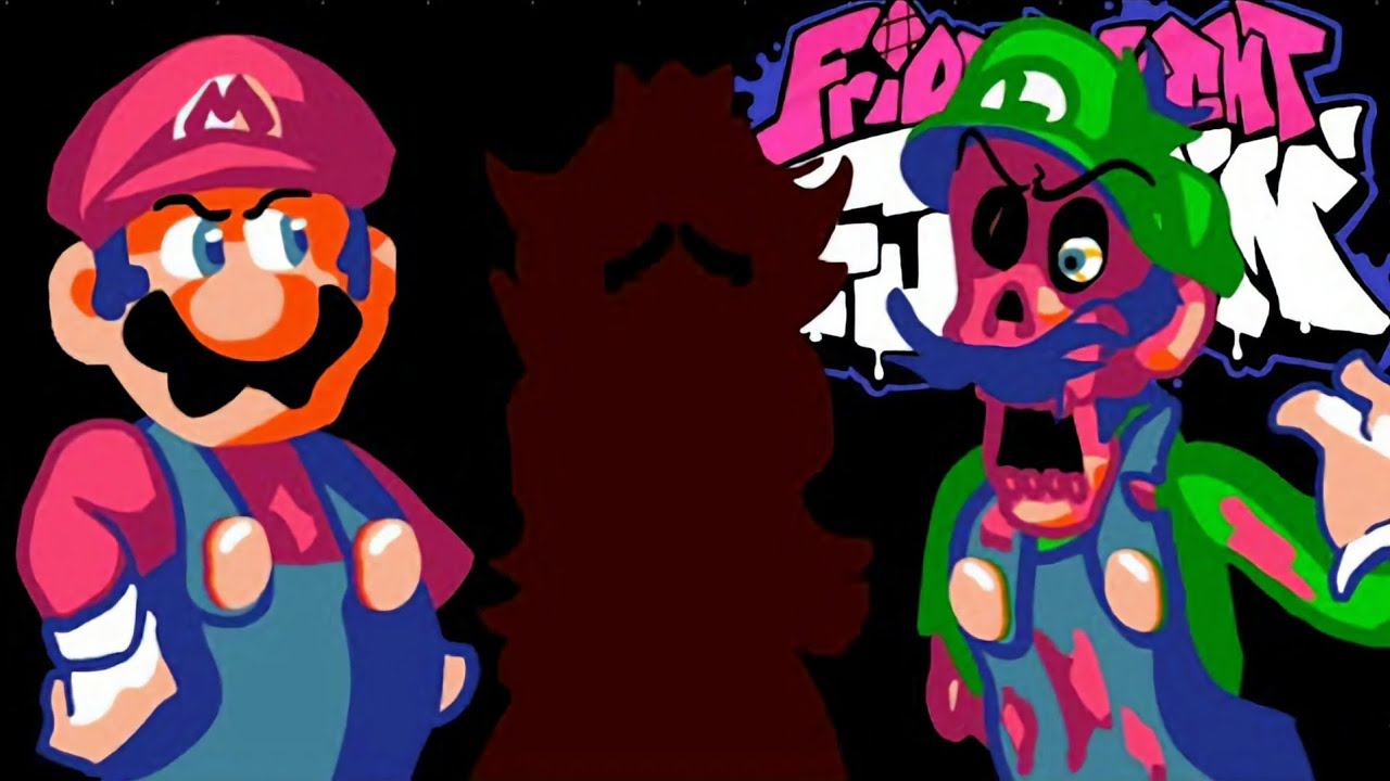 Friday Night Funkin I Hate You Creepypasta Dead Brotherhood Mario Fnf Mods Youtube