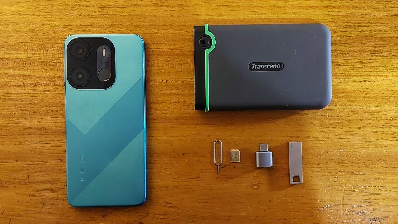 Tecno pop 7 pro sim tray and OTG test. - YouTube