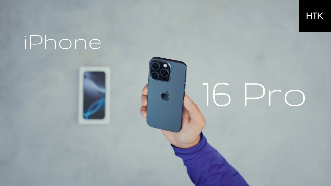 iPhone 16 Pro Unboxing & New Features - YouTube