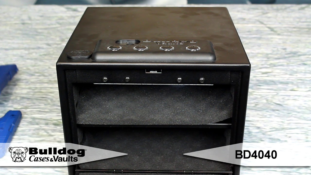 Bulldog Cases & Vaults BD4040 Magnum LED "Quick" Vault w/ RFID Access ...
