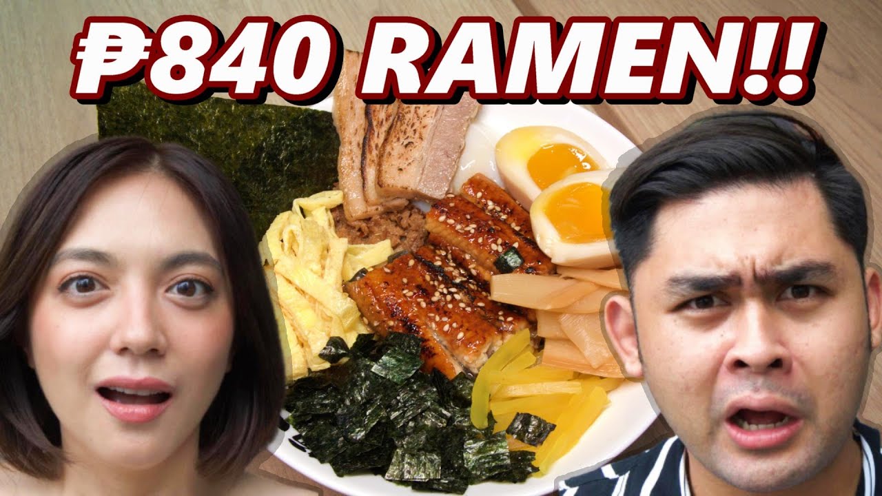₱69 vs. ₱840 Ramen! Anong klaseng RAMEN to?!! - YouTube