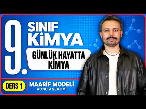 9. Sınıf Kimya 1. Ders | Günlük Hayatta Kimya: Asit, Baz ve pH | Kimya Hayattır | MAARİF