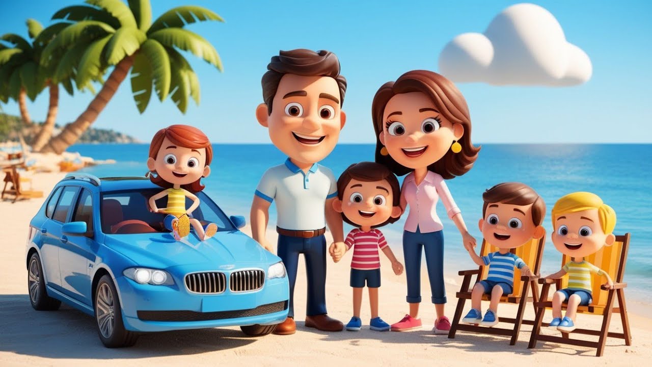 The Travel Song ( With Our Family 👩‍👩‍👦‍👦 ) - Nursery Rhymes & Kids ...