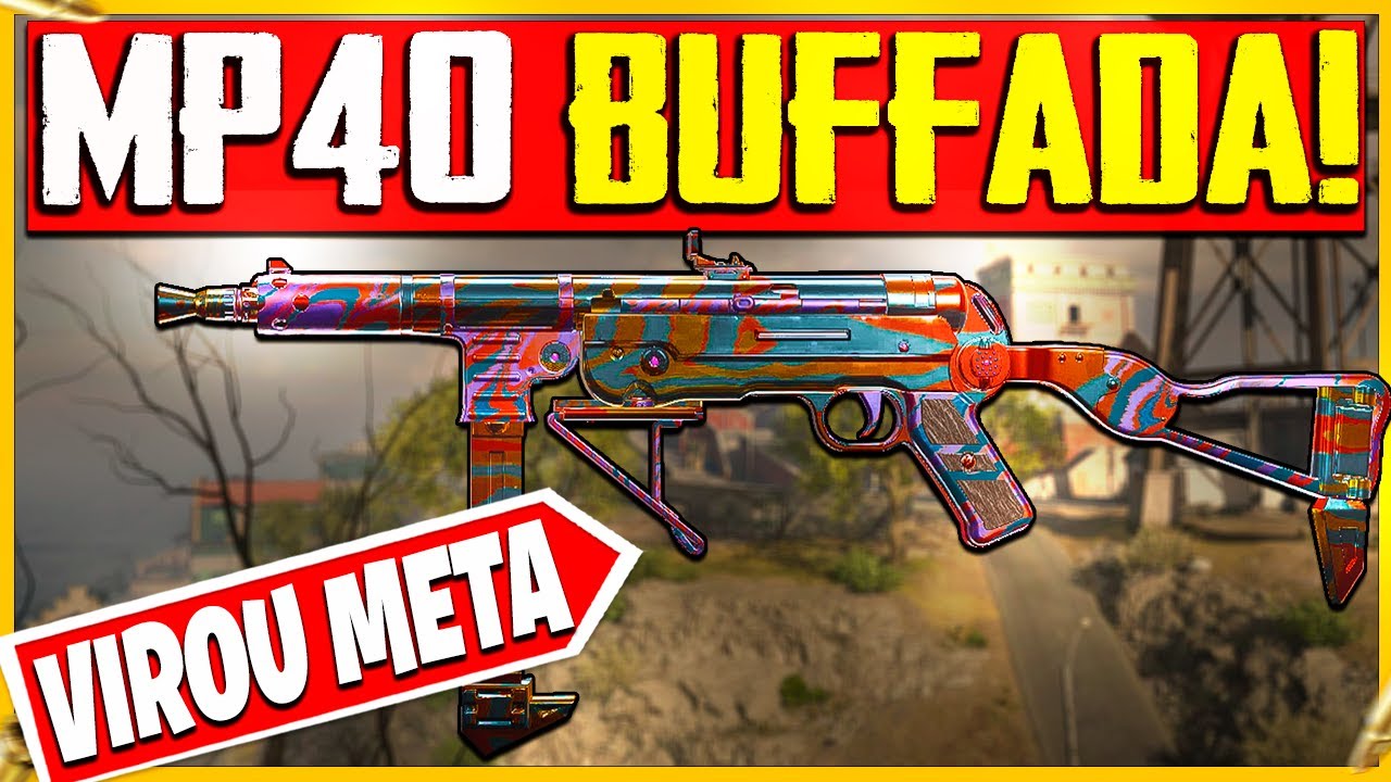 MP40 BUFFADA É META WARZONE SEASON 5 RELOADED! MELHOR CLASSE MP40 ...