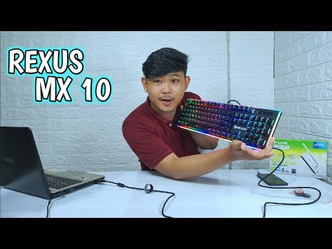 AKHIRNYA BISA BELI KEYBOARD PUAS BANGET REXUS MX10 - YouTube