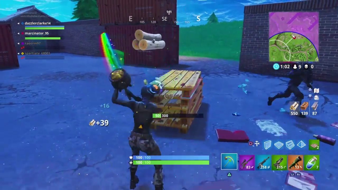 FORTNITE GLITCH - Floating Character - YouTube