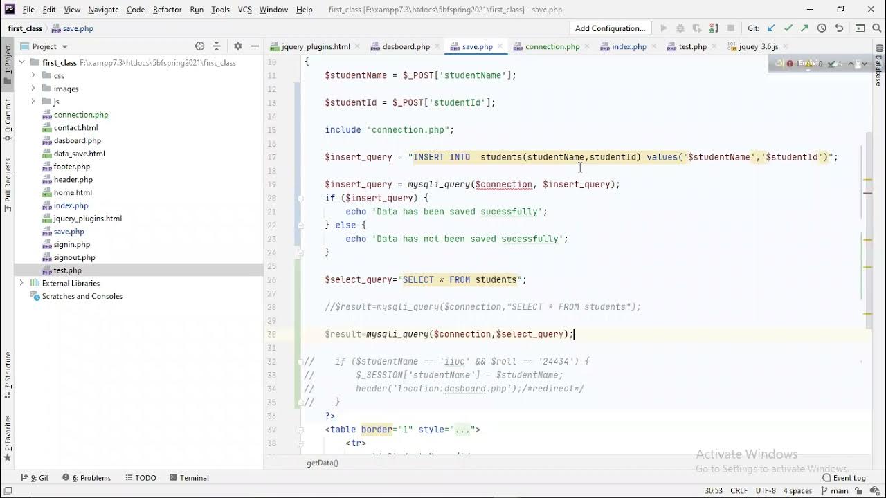 PHP and Mysql - YouTube
