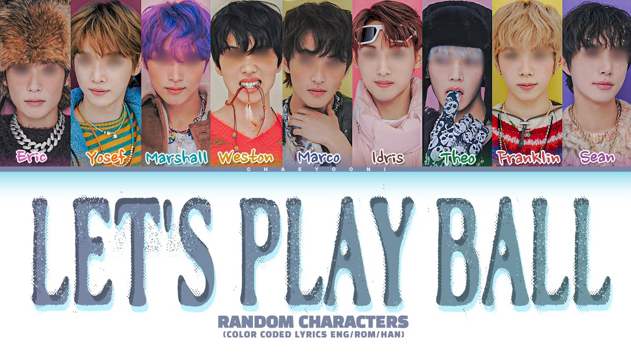 Random Characters Sing 'Lets Play Ball' Lyrics (Color Coded Lyrics ...