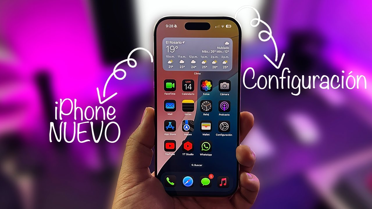 10 Primeros pasos para CONFIGURAR TU IPHONE NUEVO - YouTube