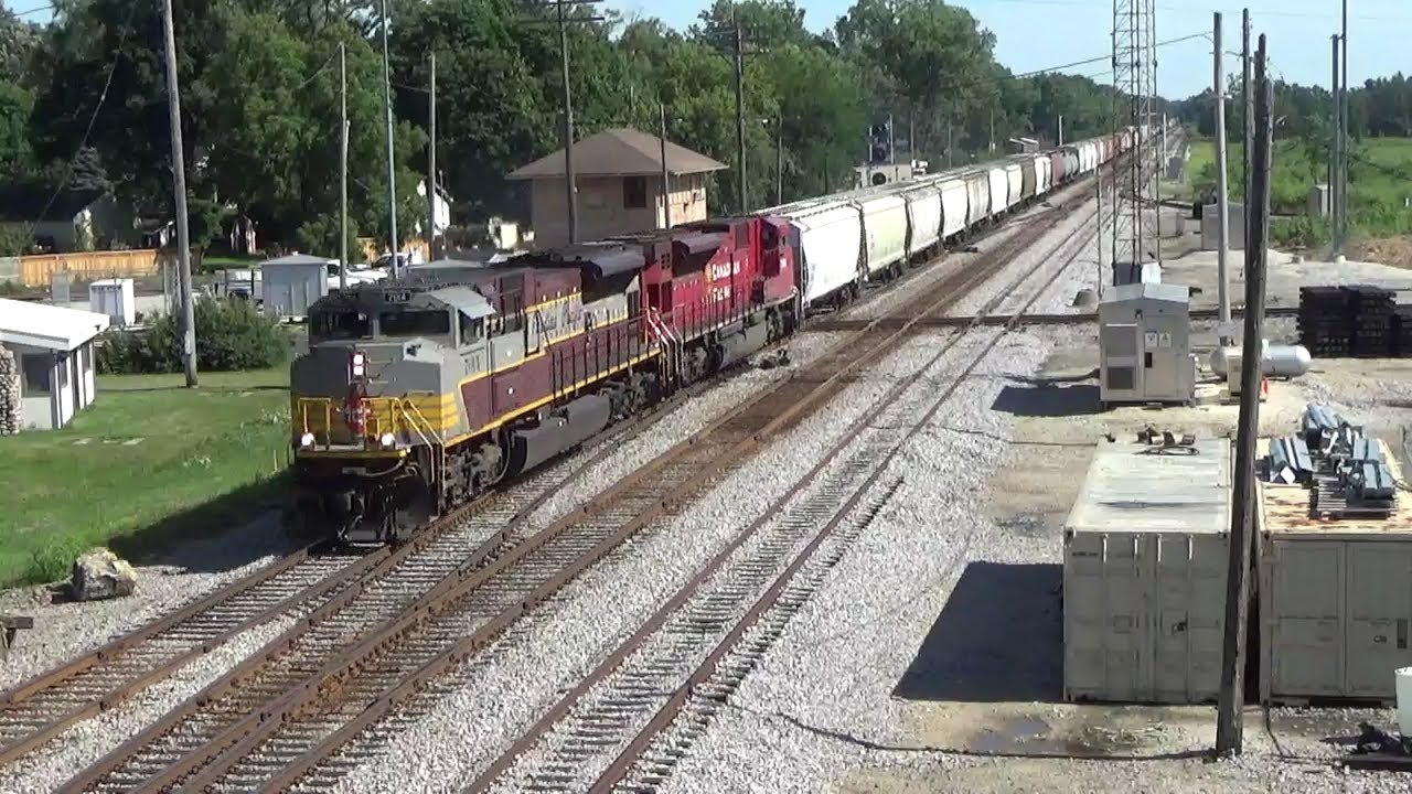 CP 7014 at Rondout, IL - YouTube
