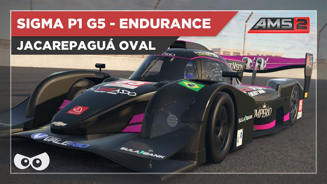 AMS2 - Native Spotter and Radio Subtitles - Sigma P1 G5 @ Jacarepaguá ...