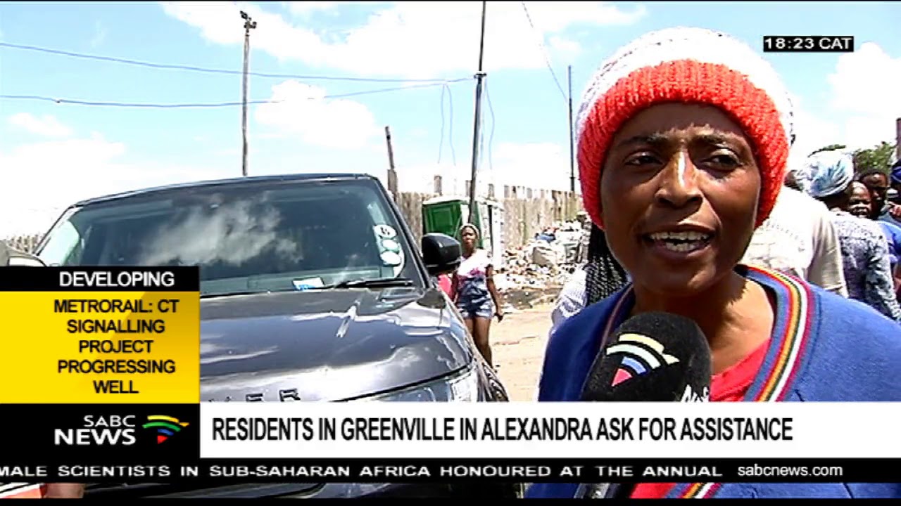 Alexandra residents rebuilding after fire ravaged the informal ...