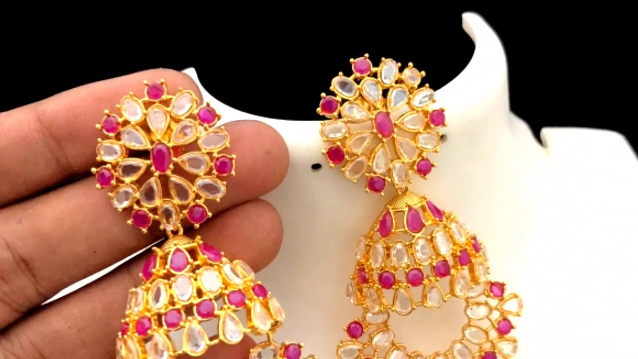 Latest Earrings designs/Latest Earrings collection - YouTube