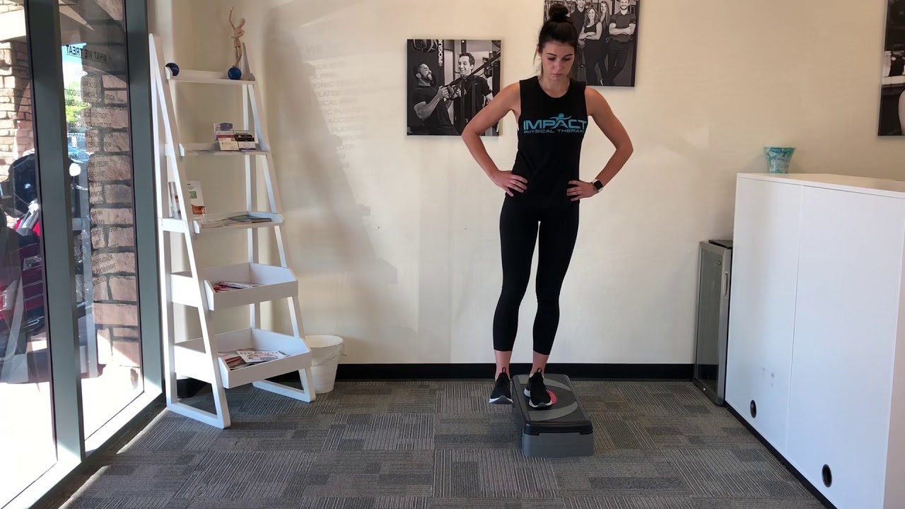 Lateral Step Up Progression - YouTube