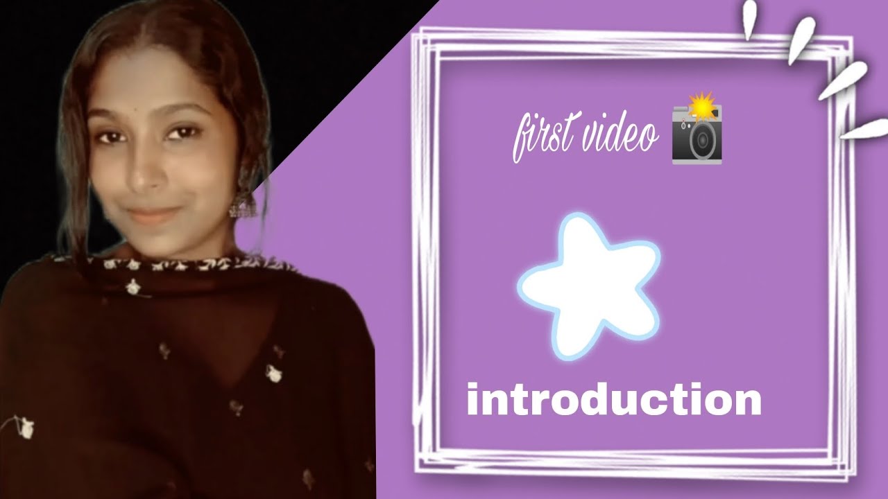 first video 📸|introduction 💕 - YouTube