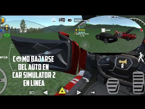 Cómo bajarse del auto en car simulator 2 en linea (MR LEYVA) - YouTube