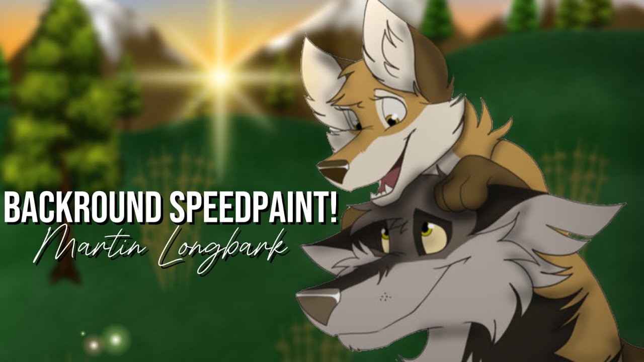 Illustrating a background for Skailla’s characters! - Speedpaint ...