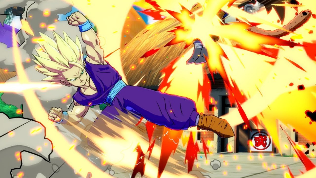 Teen Gohan Sparkless Corner loop (Ultimate DBFZ) - YouTube