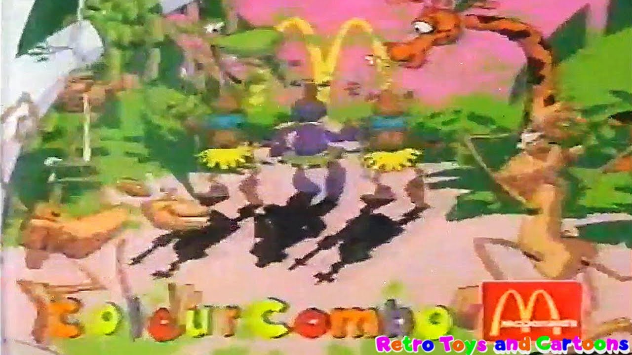 McDonald's Color Combo 1989 Commercial Retro Toys and Cartoons - YouTube