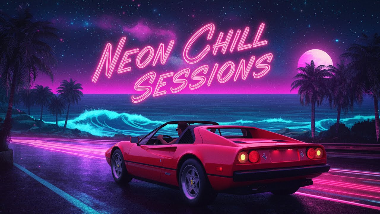 music for neon chill sessions | dreamy synthwave chillsynth - YouTube