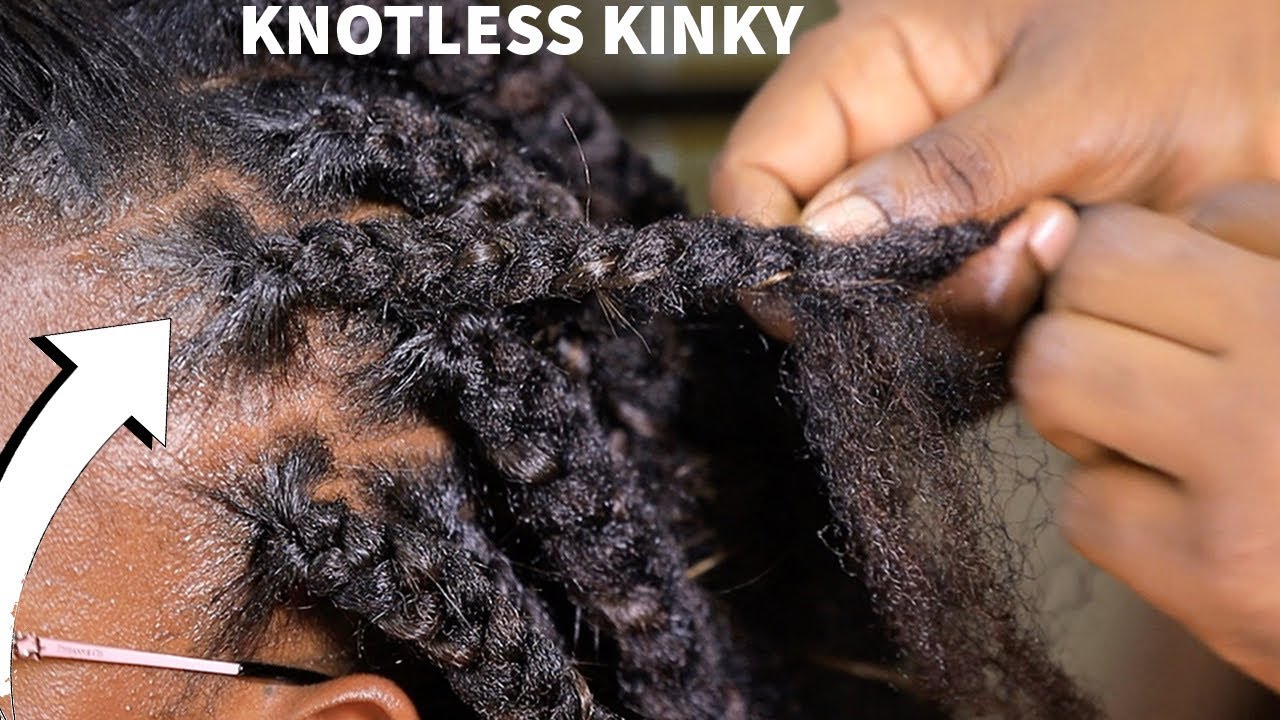 4 STEPS For BEGINNERS & It's A Must To Be Followed : How To Do KNOTLESS ...